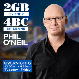 2GB Sydney with Phil O'Neil on 18th April 2025 - Gina Field